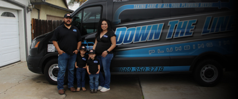Down the Line Plumbing Family-Owned Hollister Plumbing Services